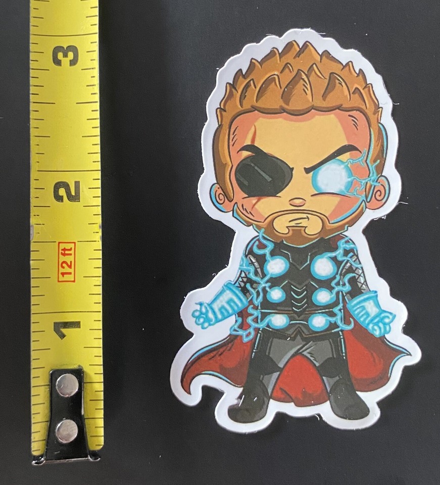 THOR EYE PATCH MARVEL COMICS STICKER GUARDIANS OF THE GALAXY AVENGERS ...