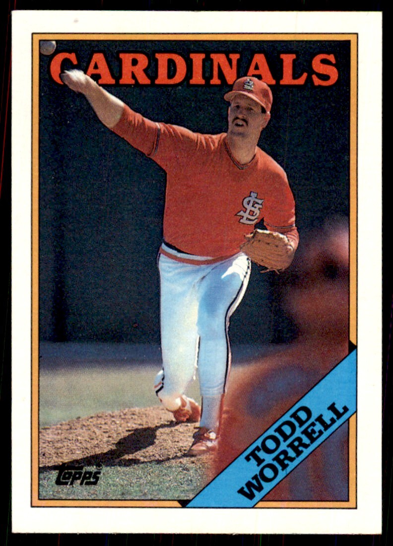 1988 Topps Todd Worrell Baseball Cards #715 | eBay