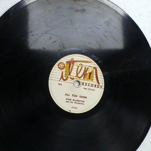 Duke Ellington 78 All Too Soon B/W Tout Simplement A Fixation Et Rockin Sur VG+ | eBay