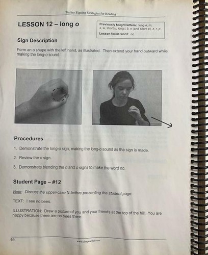 TUCKER SIGNING STRATEGIES FOR READING By Bethanie H. Tucker, Ed.D ...