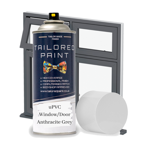 uPVC, PVC, PVCu SPRAY PAINT AEROSOL - RAL7016 ANTHRACITE GREY - GLOSS ...