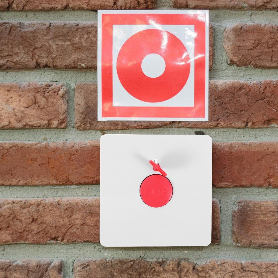 Safety Door Switch Fire Emergency Alarm Panel With Manual Reset Button ...