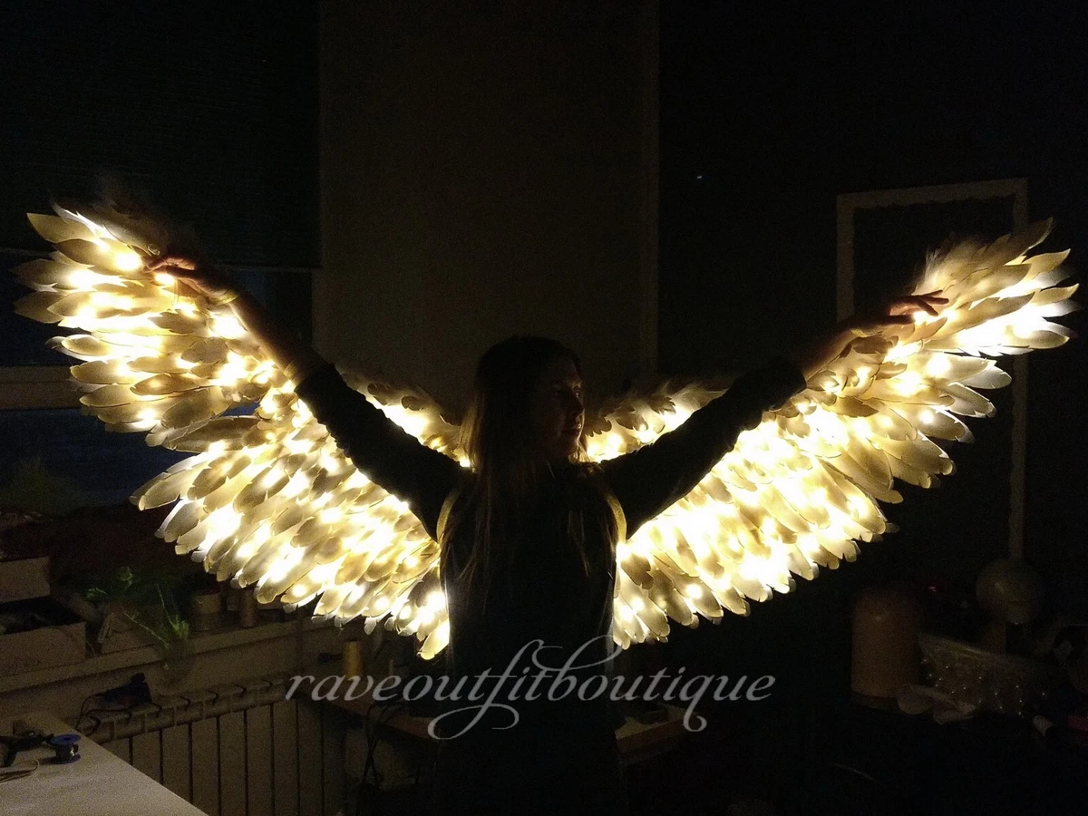 Glowing Angel Wings