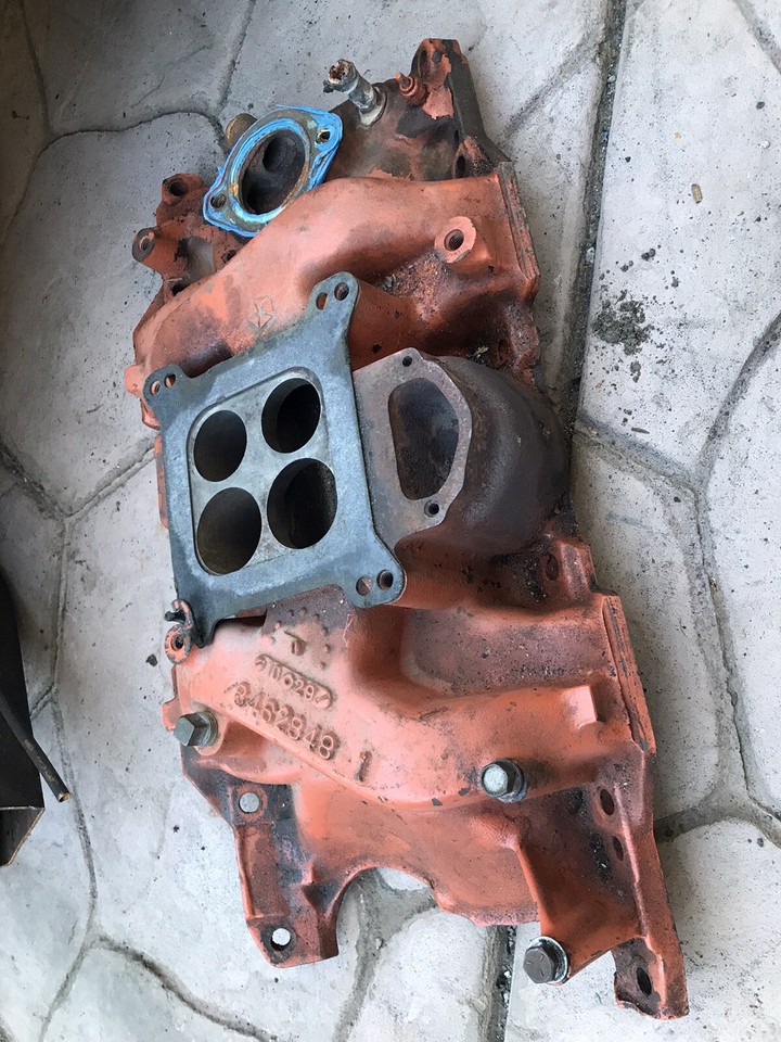 Mopar 340 Intake Manifold 3462848 | eBay