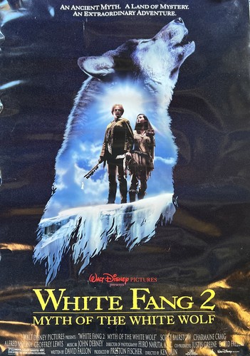 Original 1994 WHITE FANG 2 Movie Poster - Walt Disney Pictures - Alfred ...