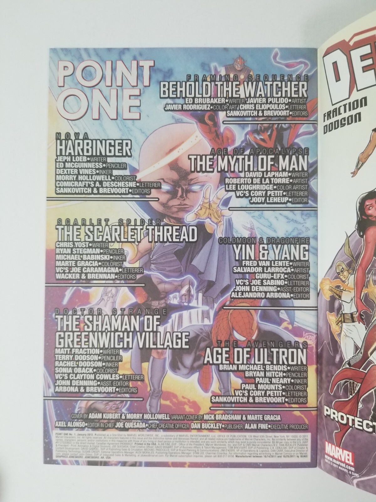 Marvel Point One #1 (2011 Marvel Comics) First Appearance Nova Sam ...