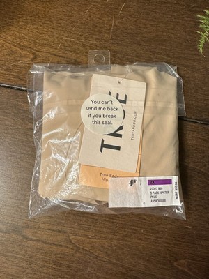 TRUE AND CO Body 3 Pk Nude Hipster Plus Panty 2X Beige | eBay