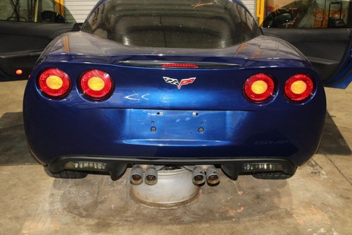 05-13 Corvette Luxo Blue Rear Bumper Taillight Backup Lamp Absorber ...