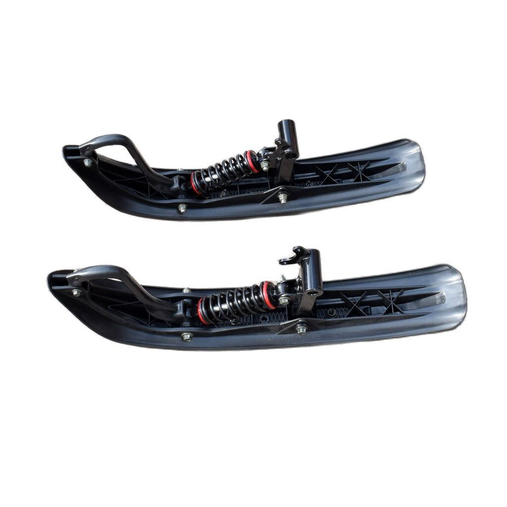 Kids ATV UTV Buggy Quad Snowmobile Plastic Black Skis Pair | Universal ...