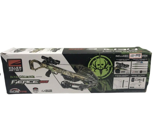 Killer Instinct FIERCE 405 Crossbow Package - Realtree EDGE Camo (1103 ...