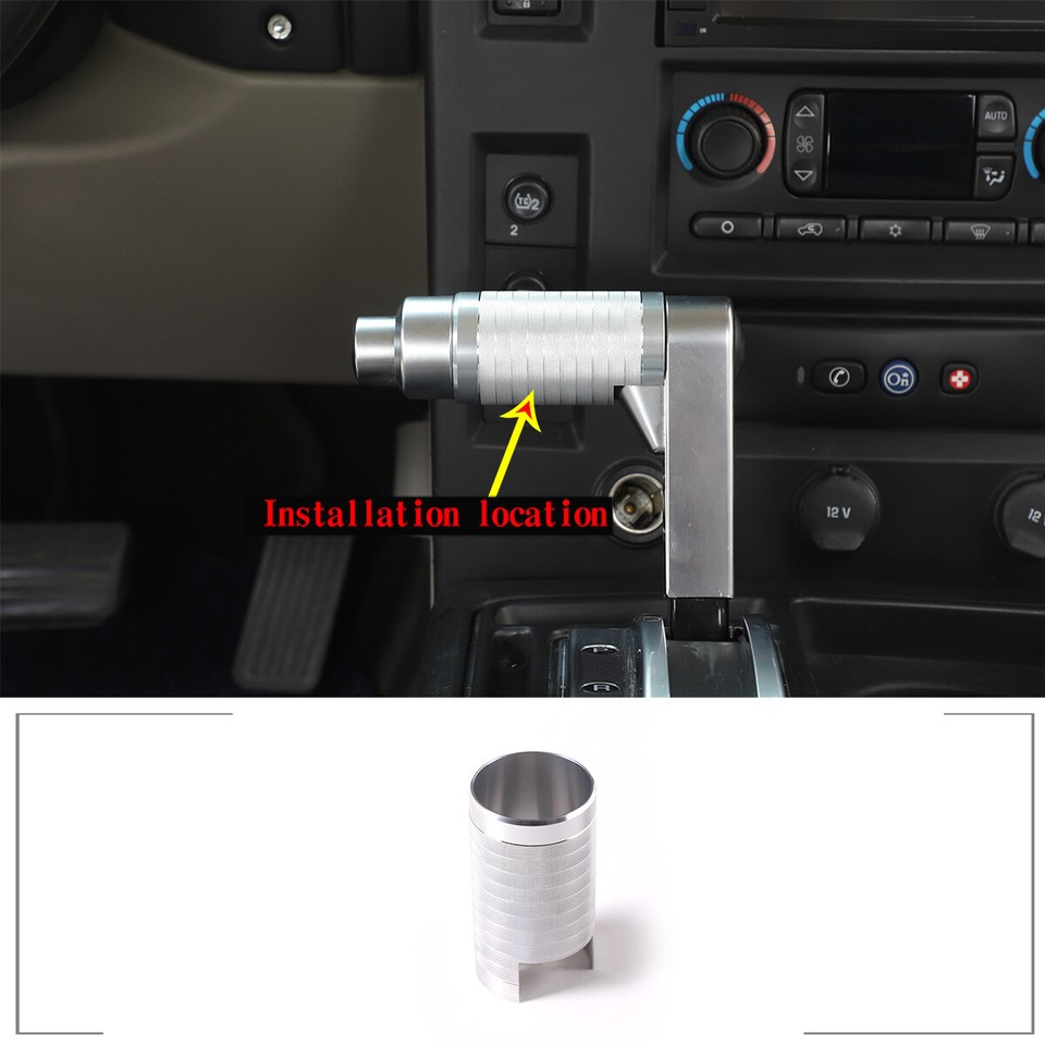 Aluminum Center Console Gear Shifter Cover For Hummer H2 2003-2007 ...