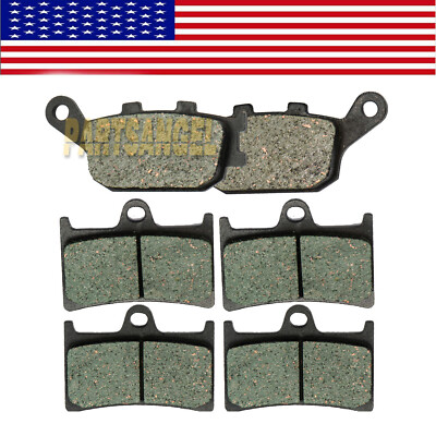 Front Rear Brake Pads For Yamaha R6 YZF-R6 2003 2004 2005 2006 2007 08 ...