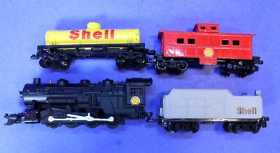 HO Gauge Shell Oil Co. Promo Display Unpowered Train Set | eBay
