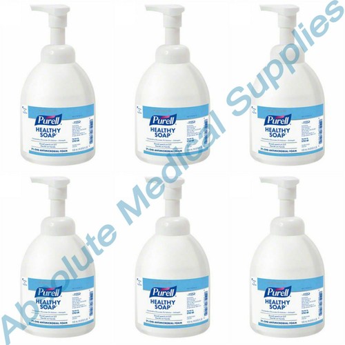 *6-Pack* Gojo Purell Handwash 2% CHG 535mL Antimicrobial Foam 5742-06 ...