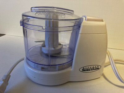 Kitchen Selectives Food Chopper, Tested, White, | eBay