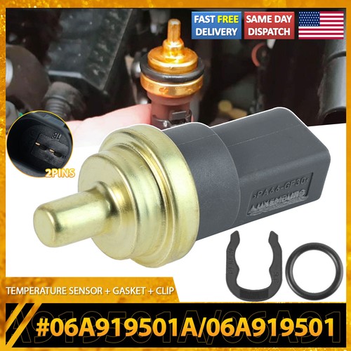 Water Coolant Temp Sender Sensor For VW Jetta Golf Passat Audi Skoda ...