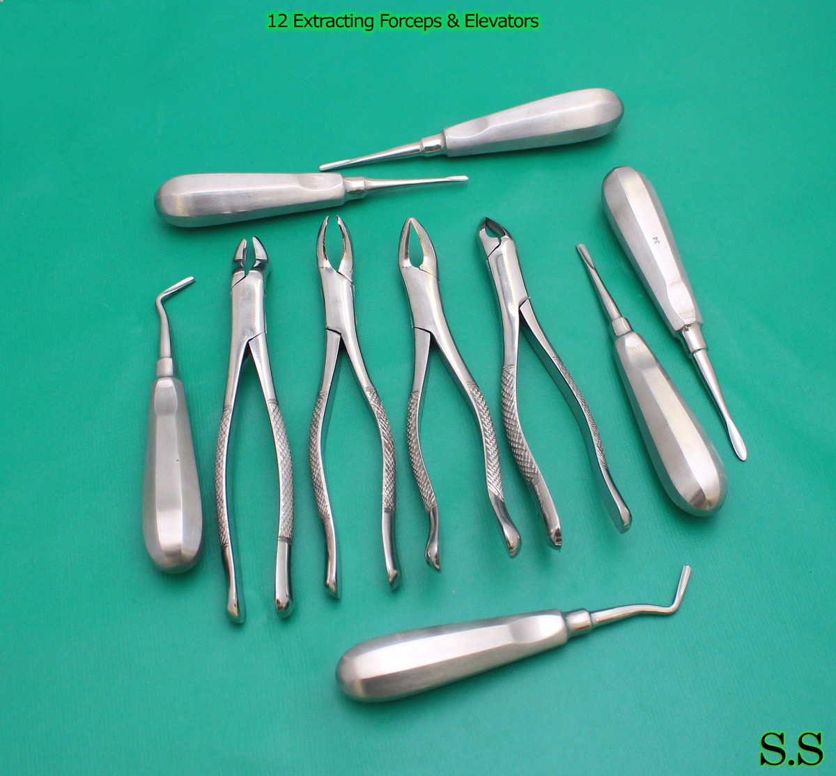 Moeller Fuel Pick 033100-12 Parts German 12-Pc Dental Surgical Kit ...