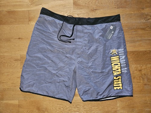 Mens Wichita State WSU Shockers Swim Trunks Gray 2XL | eBay