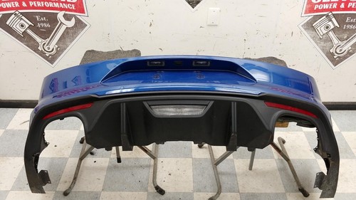 SCRAPED 18-23 Ford Mustang GT OEM Rear Bumper Cover Fascia w/o Park ...