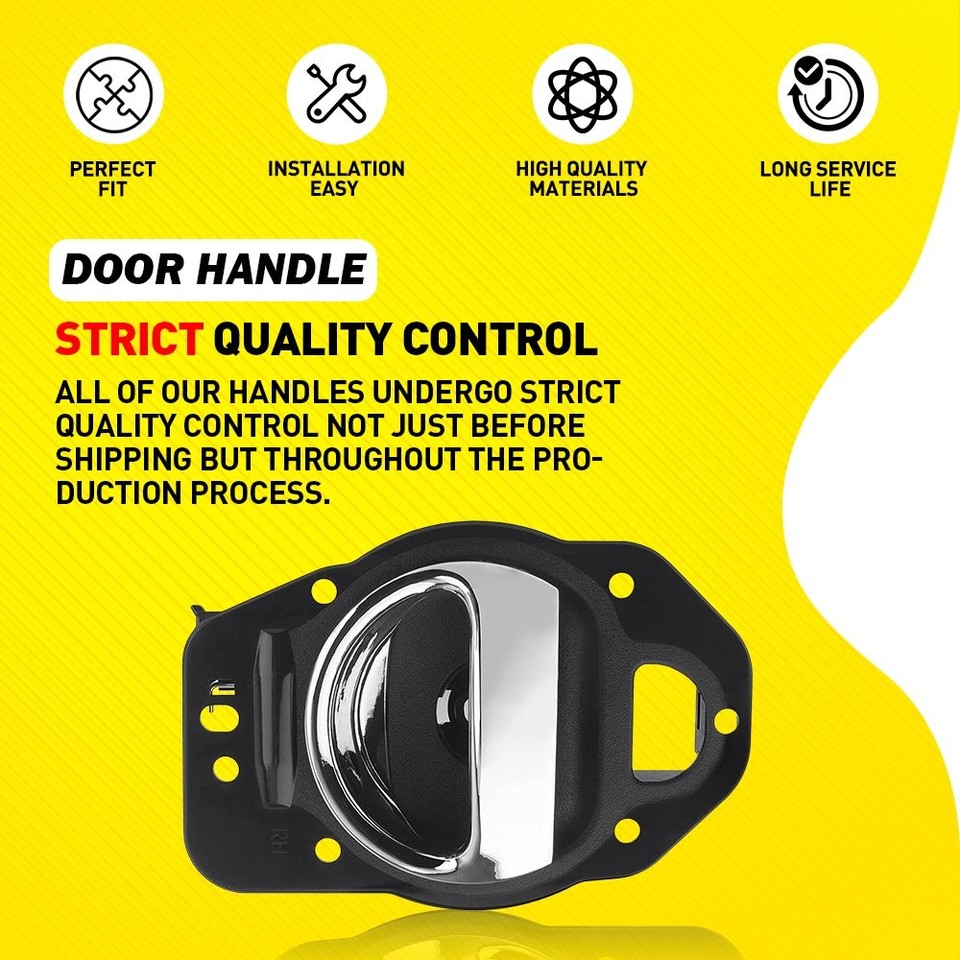 2X For 2006-2011 Chevy HHR Inside Right Door Handle Front/Rear ...