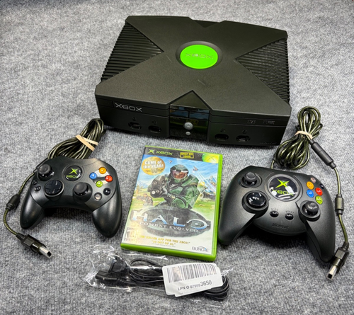 OG XBOX Console|2-Controllers|240GB-SSD|Time Cap DEL|New CPU-GPU Paste ...