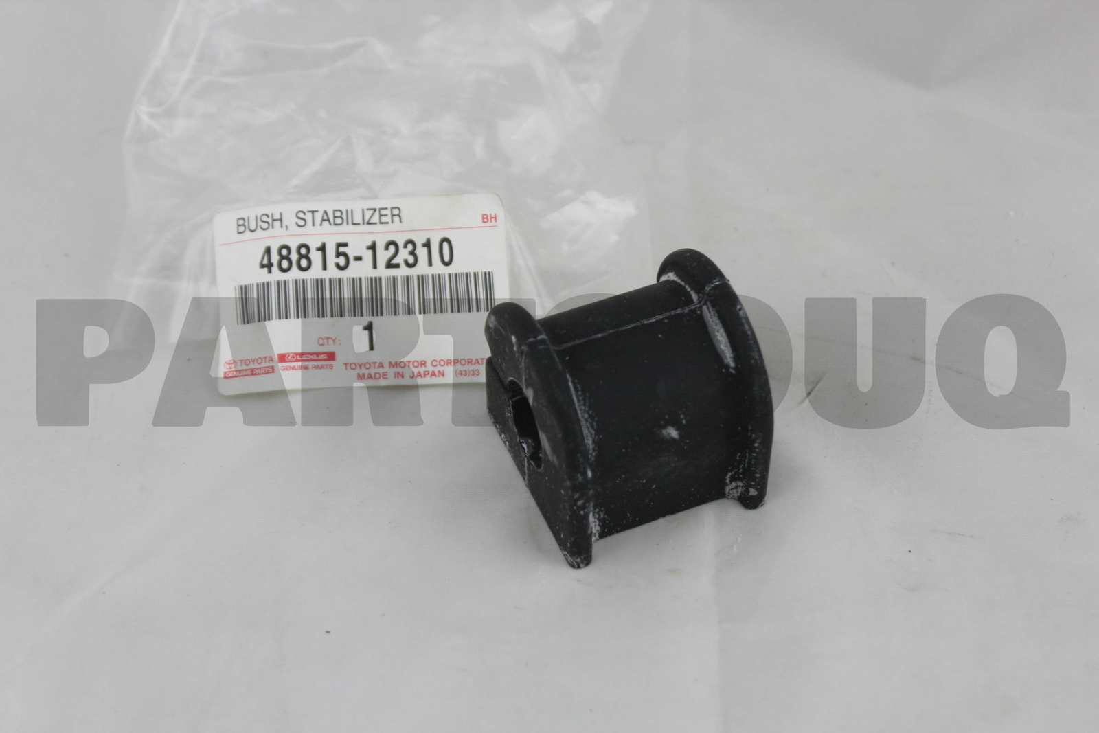 4881512310 Genuine Toyota BUSH, FRONT STABILIZER BAR, NO.1 48815-12310 ...