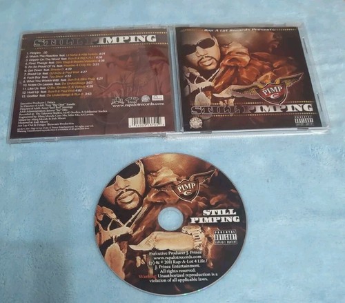 PIMP C STILL PIMPING OG 2011 CD BUN B UGK TRILL RAP-A-LOT DJ SCREW SUC ...