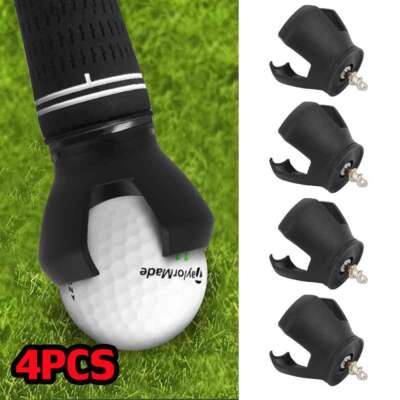 4 Pcs Golf Ball Picker Pick Up Back Tool Saver Claw Putter Grip ...