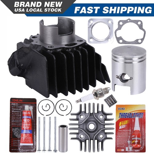 For Suzuki Quadrunner LT50 Cylinder Engine Piston Gasket Top End Kit ...