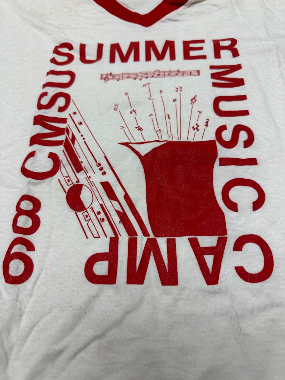 1986 CMSU Summer Music Camp T-Shirt - Missouri - Gem