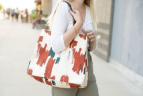 Maika Carryall Canvas Purse Tote Bag - Santa Fe NWT MSRP $84 | eBay