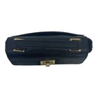 CALVIN KLEIN Small Leather Handbag Top Handle Satchel Classic Mini Bag ...