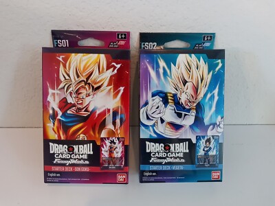 FS01 & FSO2 Starter Deck Bundle Dragon Ball Super Fusion World Lot | eBay
