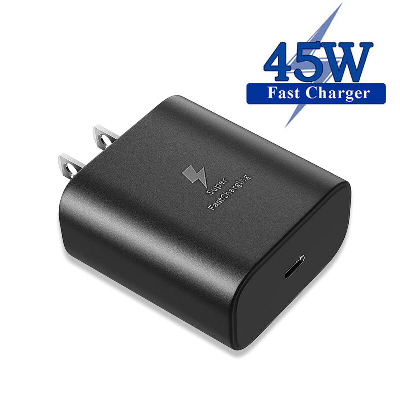 45W Super USB-C Fast Phone Charger USB-C Cable For Samsung S25 S24 S23 ...