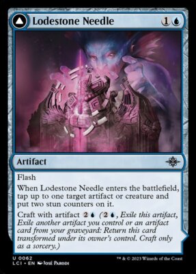 MTG Magic the Gathering Lodestone Needle (62/491) The Lost Caverns of ...