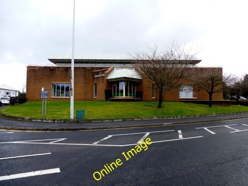 Photo 6x4 Omagh Library (side view) An Oghmagh Pictured along Dublin ...