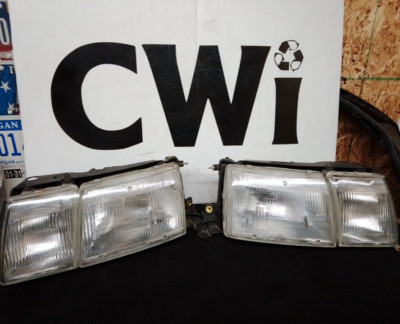 90-94 LEXUS LS400 LEFT&RIGHT PAIR FULL HEADLIGHT LAMP ASSEMBLY OEM 228 ...