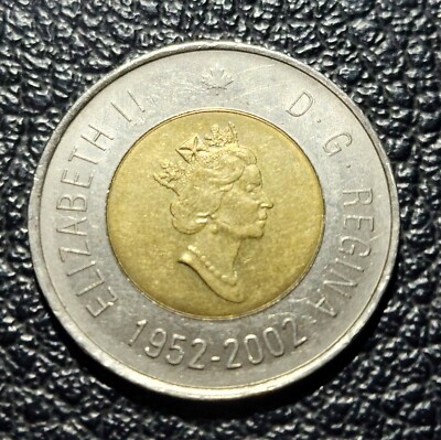 Double Date 1952 - 2002 Canada $2 Two Dollar Toonie Coin | eBay
