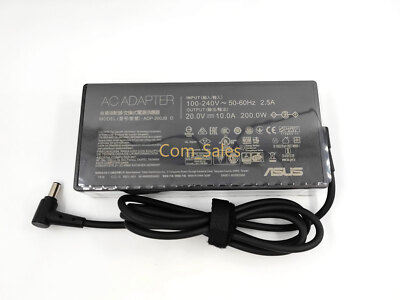 Original ASUS 20V 10A 200W Adapter Charger for ASUS TUF Gaming F15 A17 ...