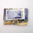 10Pcs/Set Leather Craft DIY Hand Sewing Tool Stitching Thread Awl Waxed ...