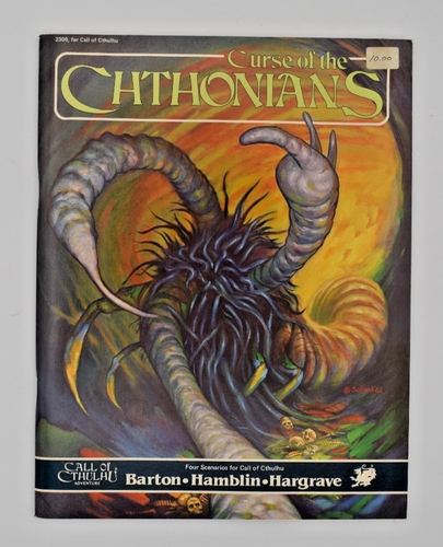 Call of Cthulhu: Curse of the Chthonians Chaosium 2306 | eBay