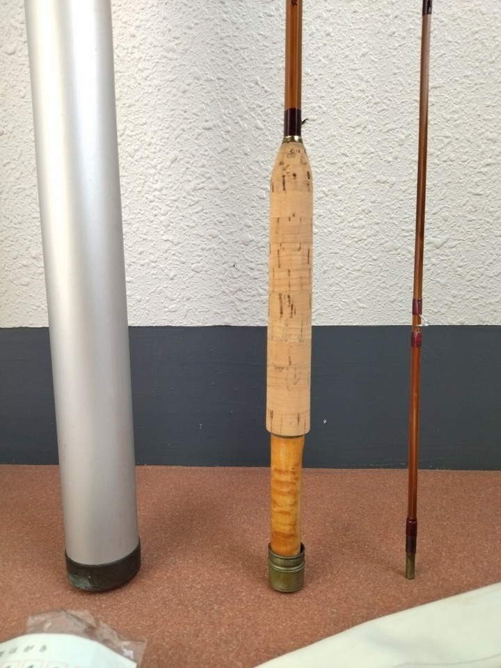 KIRAKU Persist Fly Rod Rare Bamboo Rod 7"6" #3-4 KIRAKU Parsist, | eBay