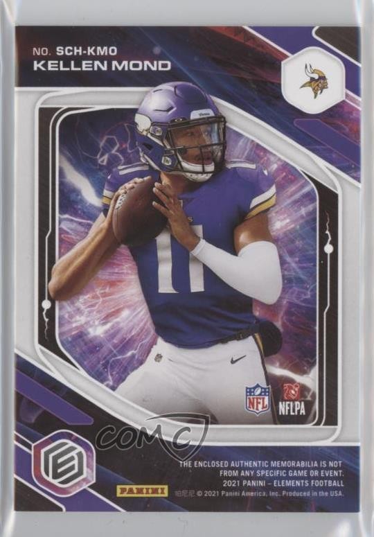 2021 Panini Elements Supercharged Silver /47 Kellen Mond #SCH-KMO Rookie RC | eBay