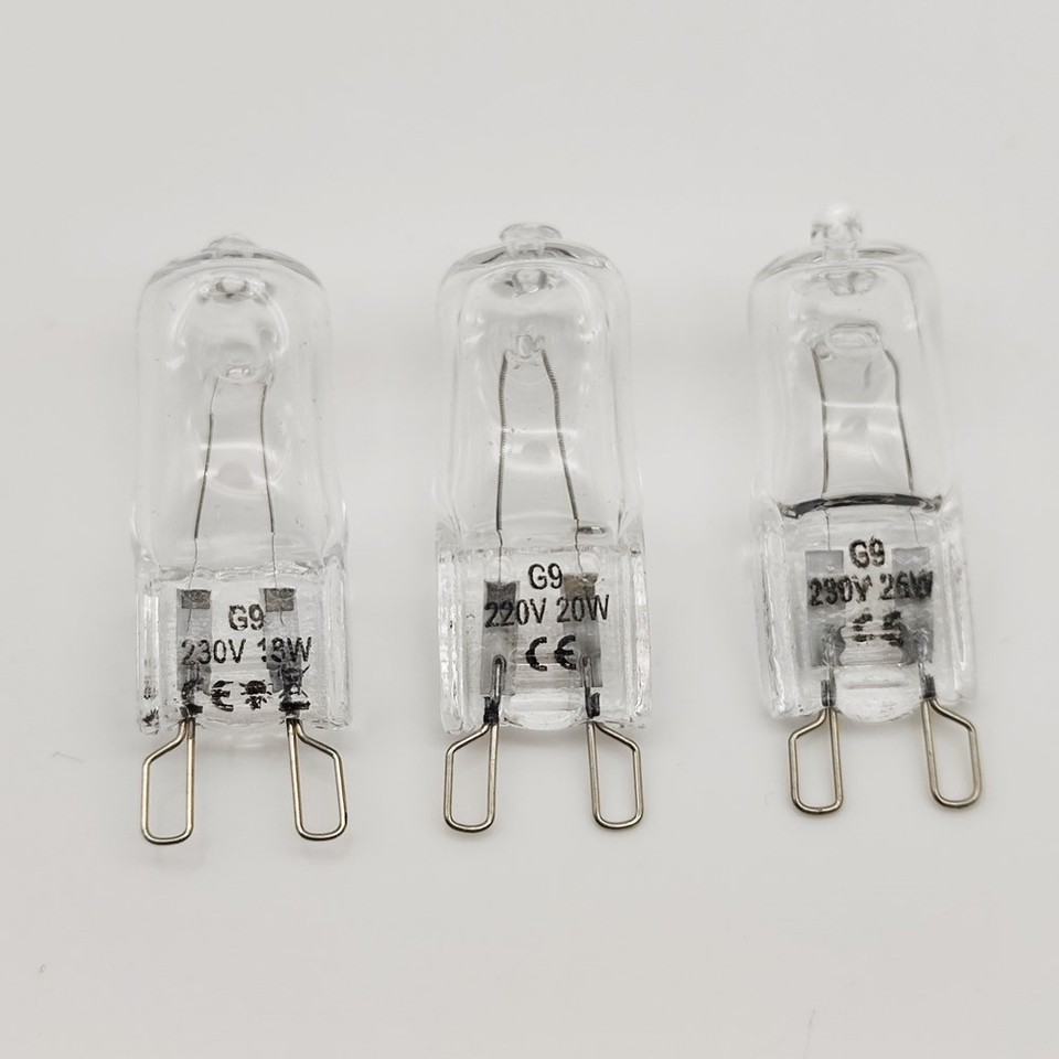 G9 Halogen Bulbs Capsule 20W 25W 28W 33W 40W 60W Lamp Light 220v ...