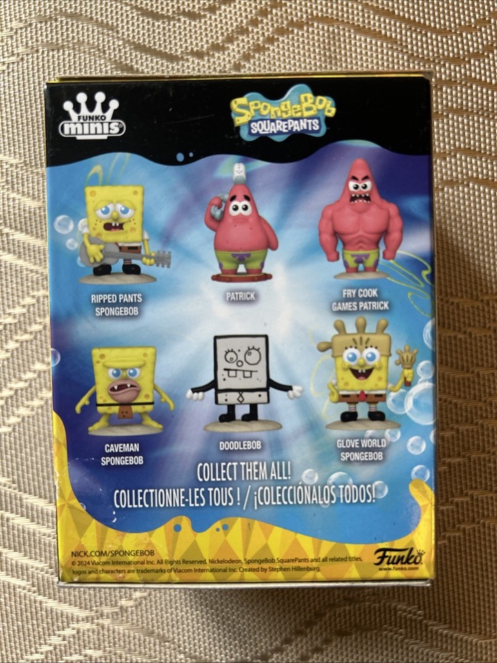 Nickelodeon - Funko 25 Years SpongeBob SquarePants Minis Patrick Vinyl ...