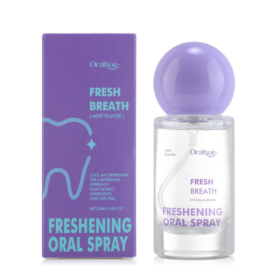 Oral Spray Instant Freshness Spray Long Lasting Mint Freshener for ...