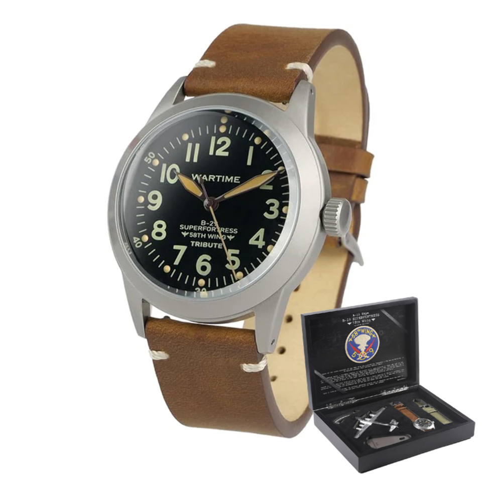 Wartime A-11 Military Aviator Watch WWII Limited Edition Collector 500 ...