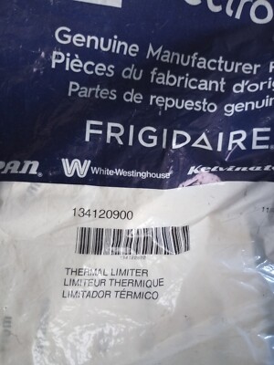 134120900 - Thermal Limiter for Frigidaire Dryer | eBay