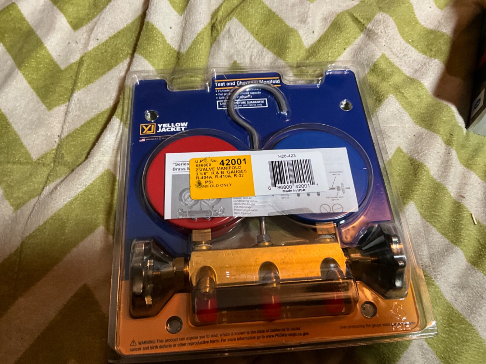 Yellow Jacket 42001 Manifold for sale online | eBay