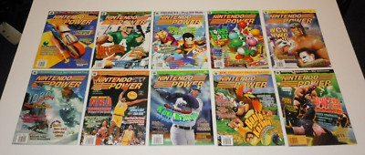 NINTENDO POWER Magazine lot 10 Volumes 101-110 Doom 64 Goldeneye Mario ...